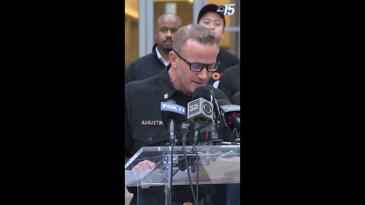 Pasadena Fire Chief, Chad Augustin shares details on the Eaton Fire ...