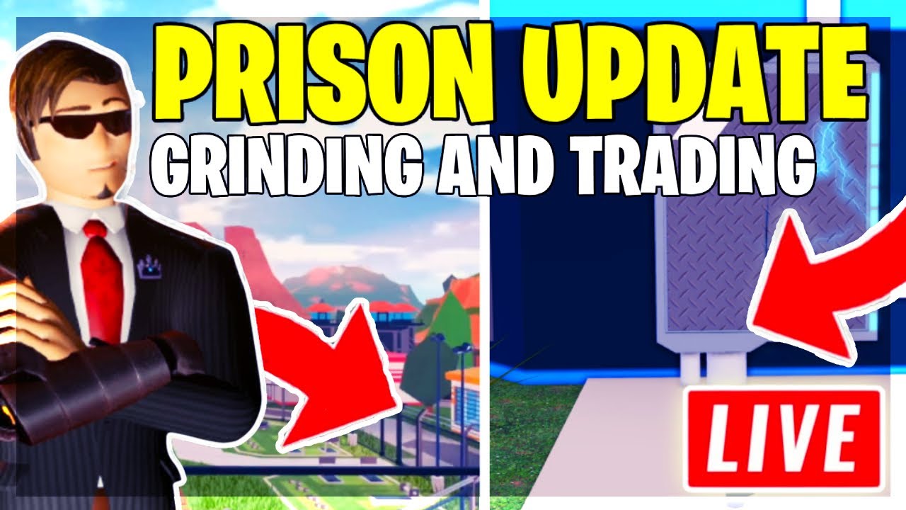 ROBLOX JAILBREAK! {🔴LIVE🔴} NEW Prison, NEW Escapes, & NEW Roll Action ...