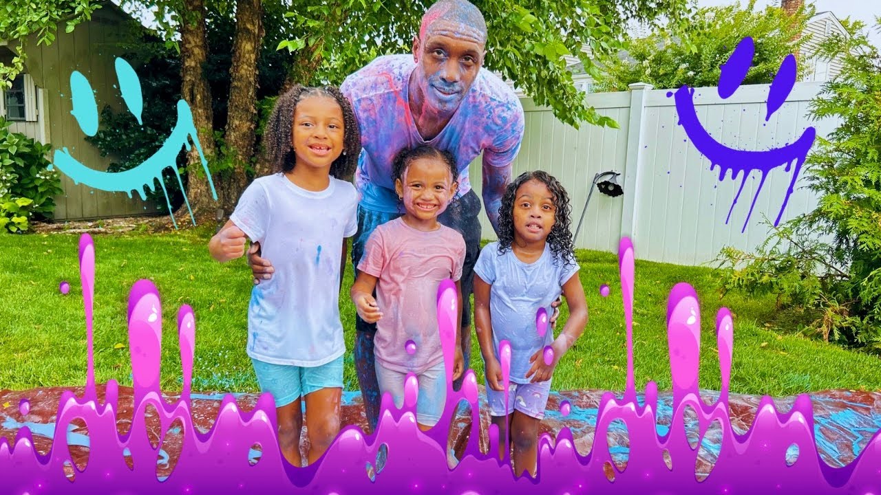 PAINT Prank On Dad (HILARIOUS) Watch Dads REACTION - YouTube