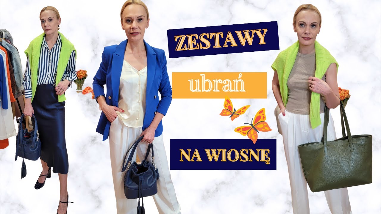 Jak tworzyć zestawy ubrań na wiosnę? Pierwsze wiosenne stylizacje ...