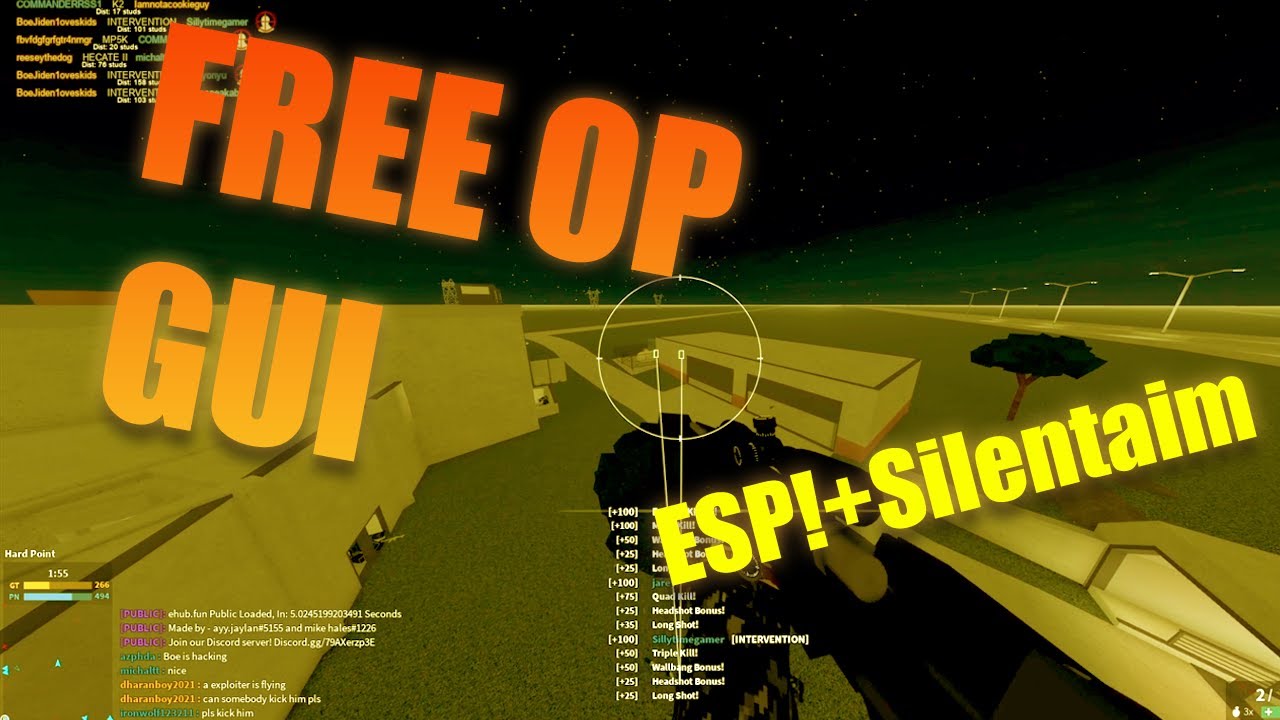 FREE OP Phantom Forces GUI! Ehub! - YouTube
