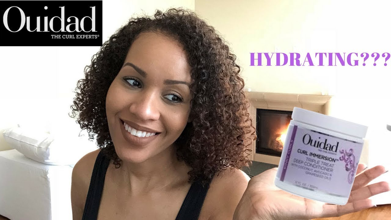OUIDAD CURL IMMERSION TRIPLE TREAT DEEP CONDITIONER REVIEW | KINKY ...