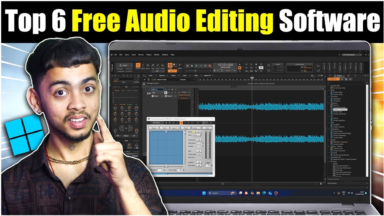 Best Free Audio Editing Software🔥 - [2025 Latest] - Download Audio ...