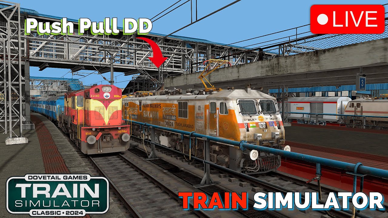 Push Pull Double Decker Express | TRAIN SIMULATOR - YouTube