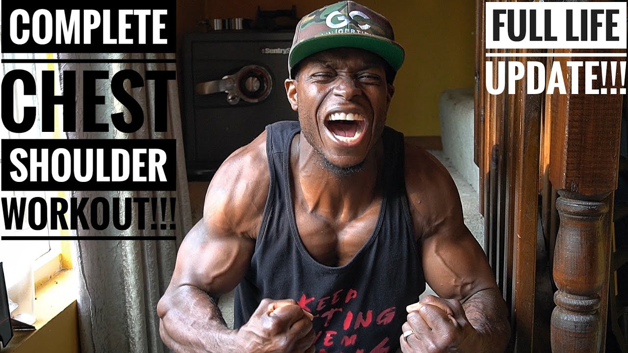 Full Life Update | INSANE CHEST & SHOULDER WORKOUT | GAINS GUARANTEED ...