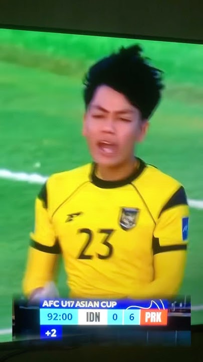 Hasil Pertandingan Timnas U17 vs Korea Utara U17 | Tetap semangat Garuda Muda 🔥🔥🔥 - YouTube