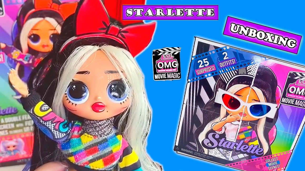 Starlette FIRST UNBOXING LOL Surprise OMG MOVIE MAGIC 🎥🎬 - YouTube