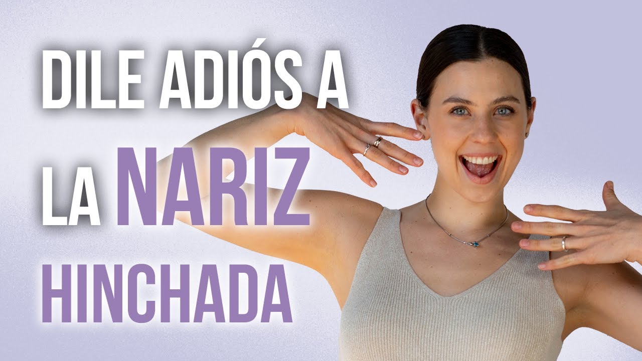 Dile adiós a la nariz hinchada en 3 minutos - YouTube