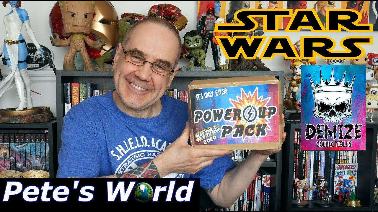 BETTER THAN LOOT CRATE? - Demize collectables Power Up pack! - YouTube