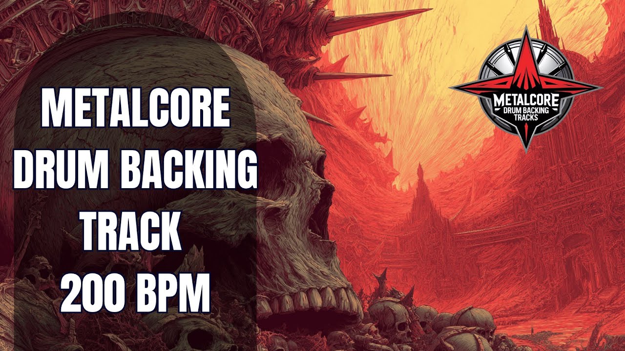 200 BPM Metalcore Drum Track – Maximum Intensity Groove - YouTube