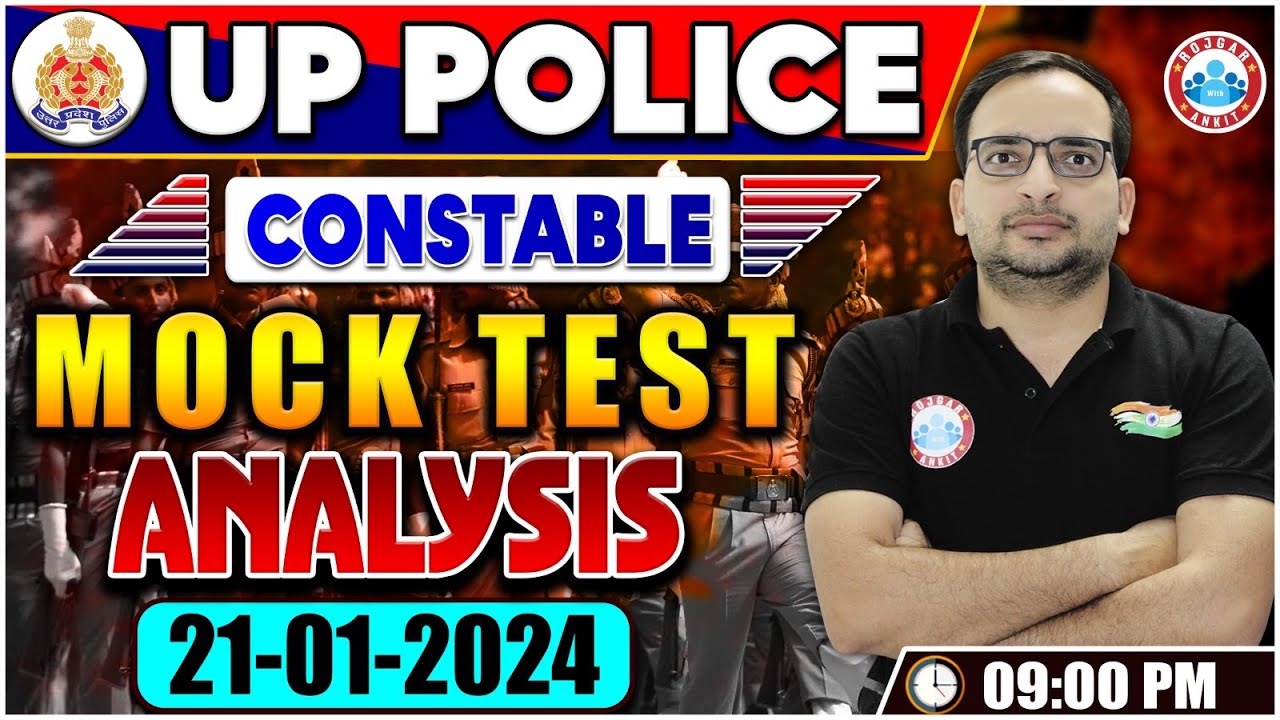 UP Police Constable 2024, UPP Constable 21 Jan Mock Test, Weekly Test ...