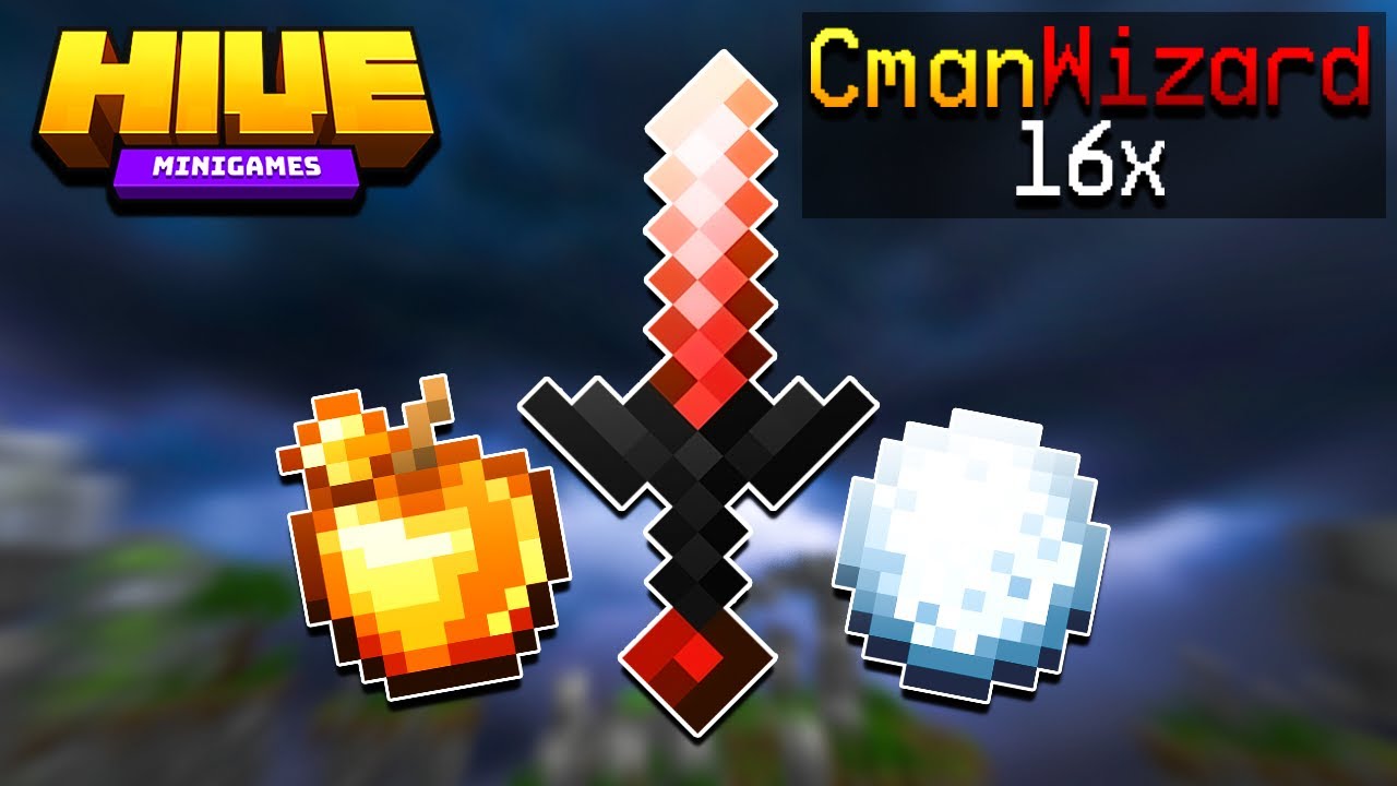 Hive's CLEANEST texture pack | 16x Treasure Wars - YouTube