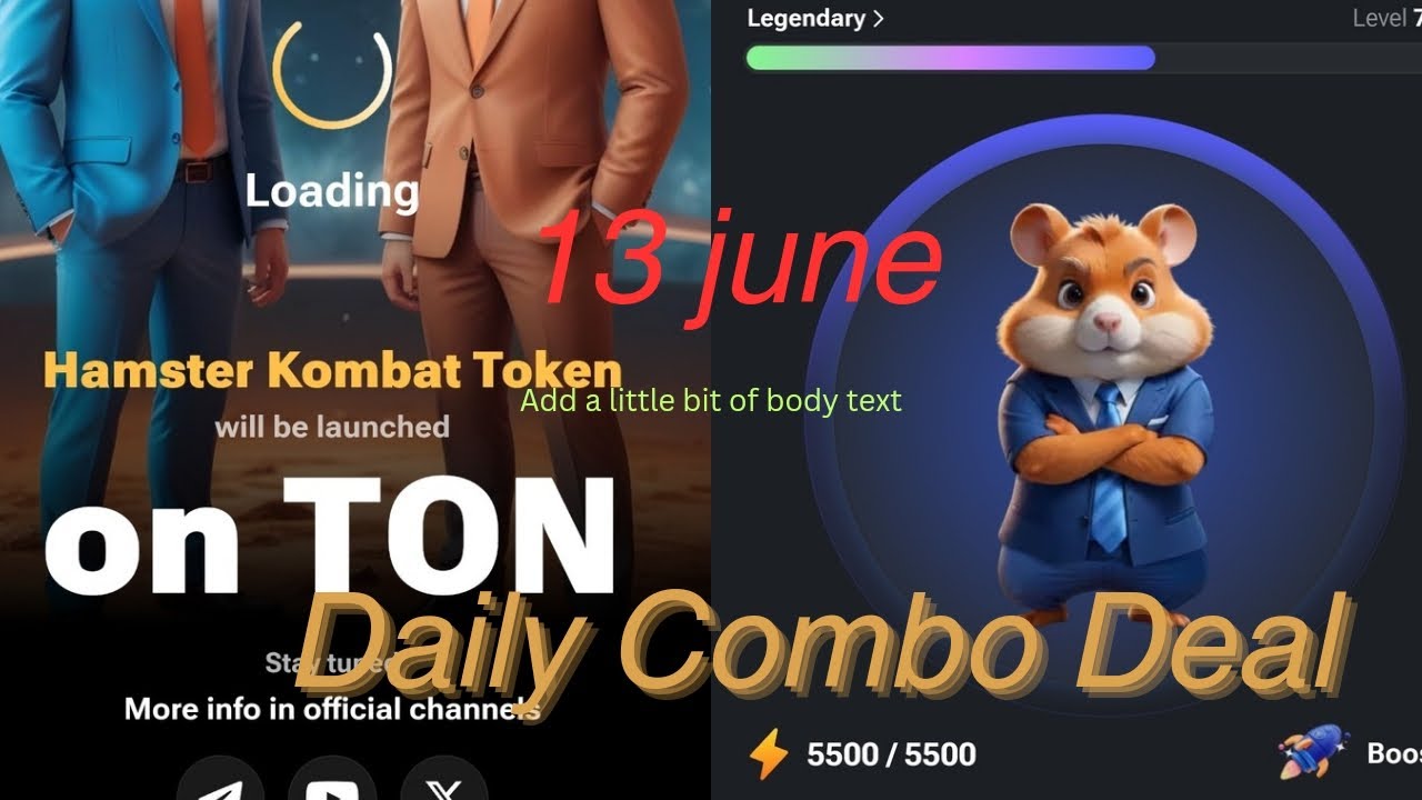 Hamster Combat... Daily Combo deal.. Daily Cipher #hamsterkombat - YouTube