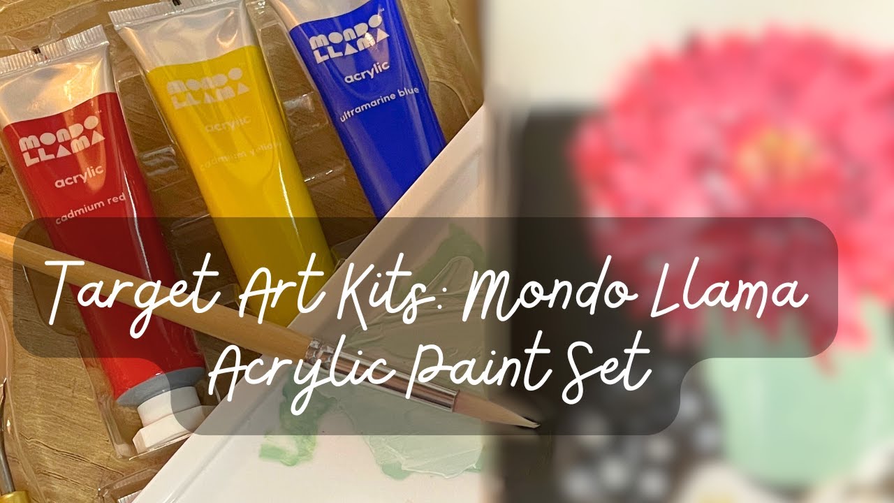 Trying TARGET ART SUPPLIES! Bargain or Bust? - YouTube