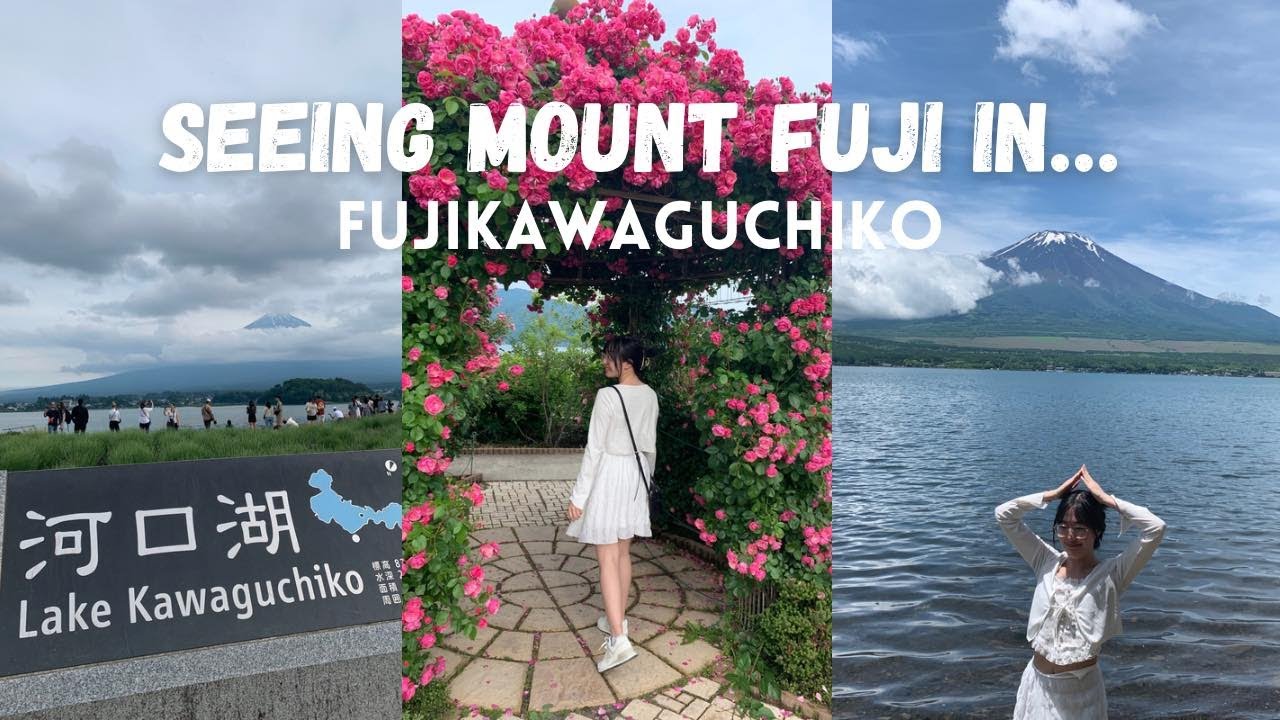 A DAY IN FUJIKAWAGUCHIKO, MOUNT FUJI, FOOD STALLS AND SOUVENIRS | DAY 7 ...
