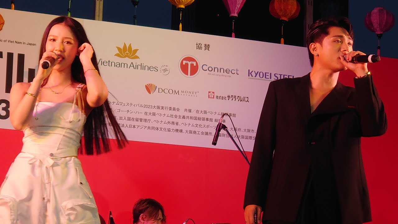 AMEE, GREY D -LOVE VIETNAM SHOW- 大阪ベトナムフェスティバル 2023 lễ hội Việt Nam ...
