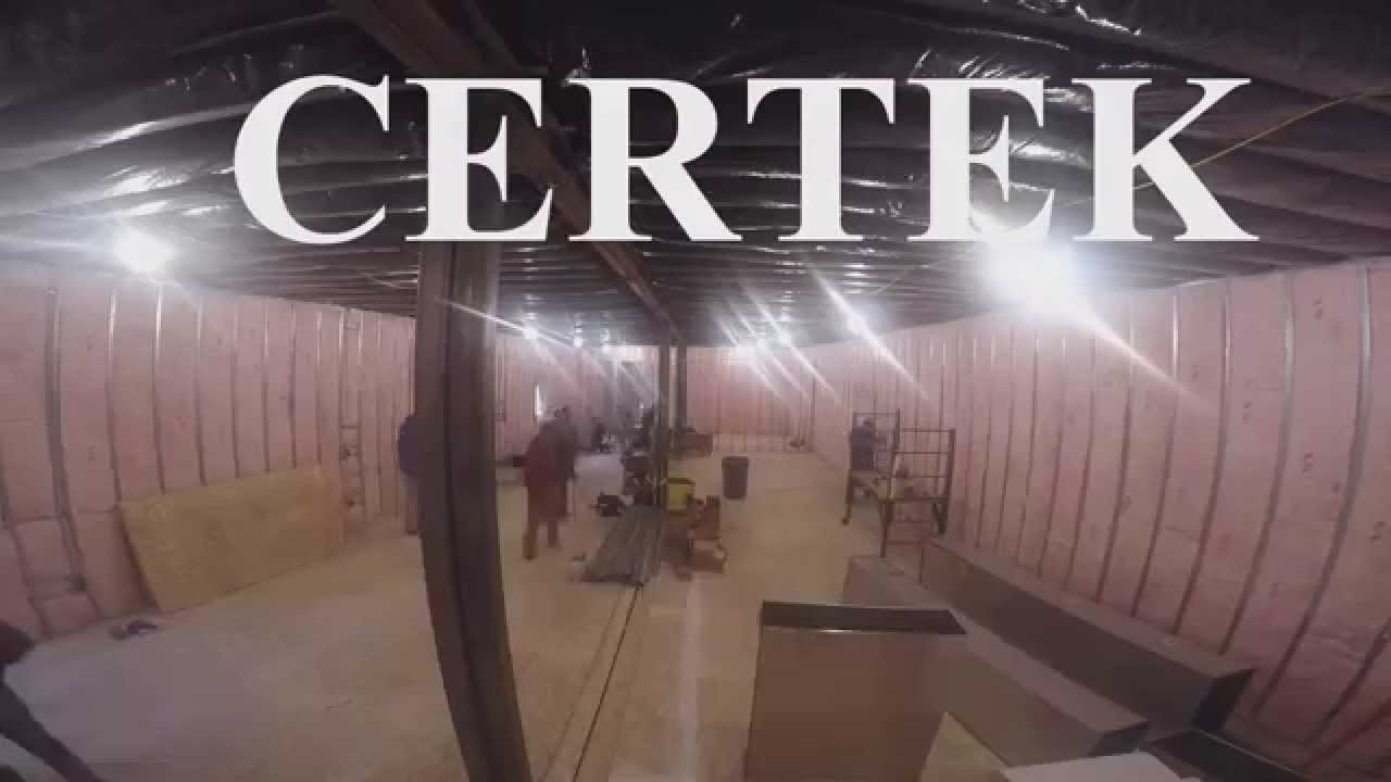 CERTEK ABSL-3 Laboratory Construction - YouTube