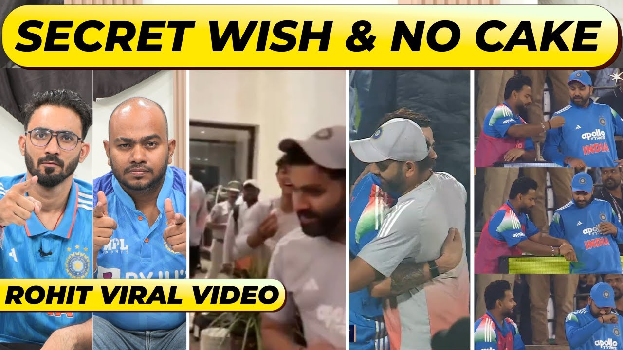 ROHIT TO VIRAT: MOTA HOJAUNGA TO WORLD CUP JEETNA HAI. HEART TOUCHING ...