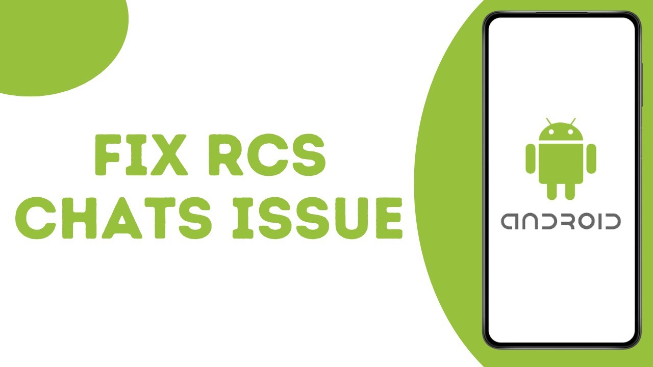 How To Fix RCS Chats Not Working issue On Android ? - YouTube