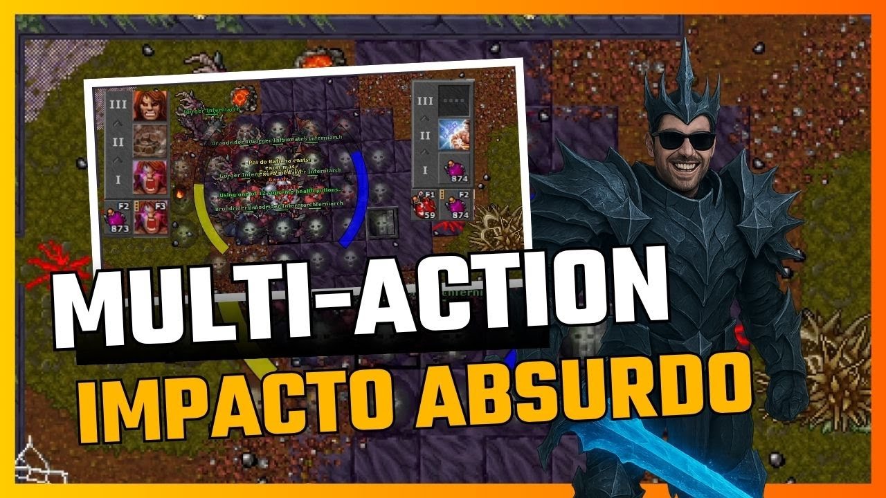 Multi-action JÁ REVOLUCIOU a forma como jogo Tibia. É INCRÍVEL! - YouTube
