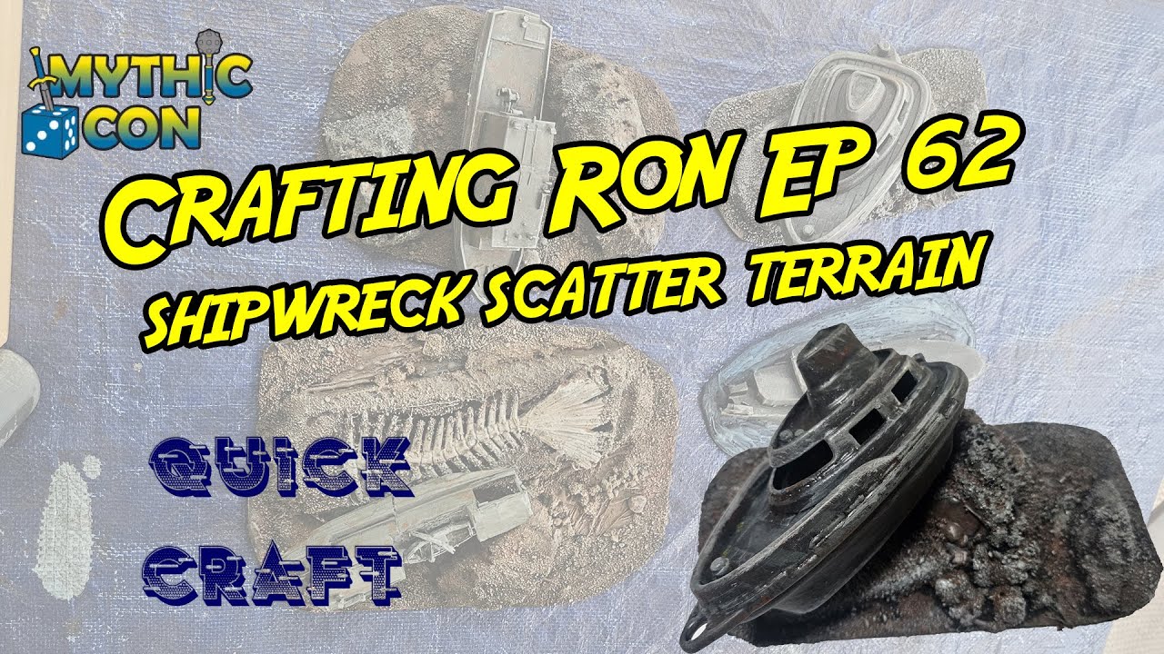Crafting Ron Episode 62 - Ship Wreck Crafts - YouTube