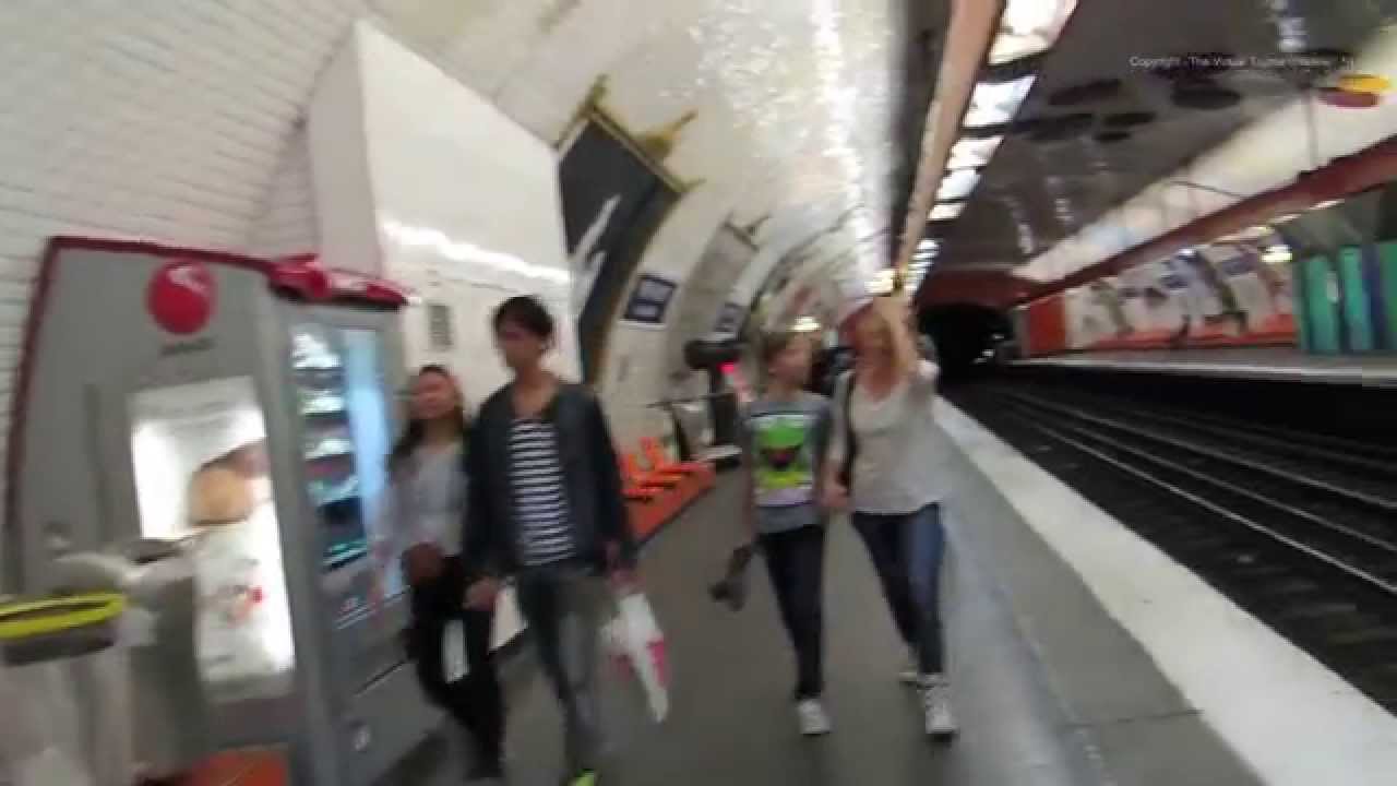 Pont Neuf La Monnaie Metro Station in Paris 1 - YouTube