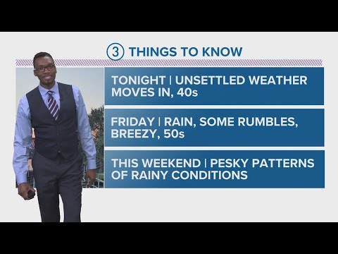 Cleveland weather: Upcoming system to bring days of wet weather in ...