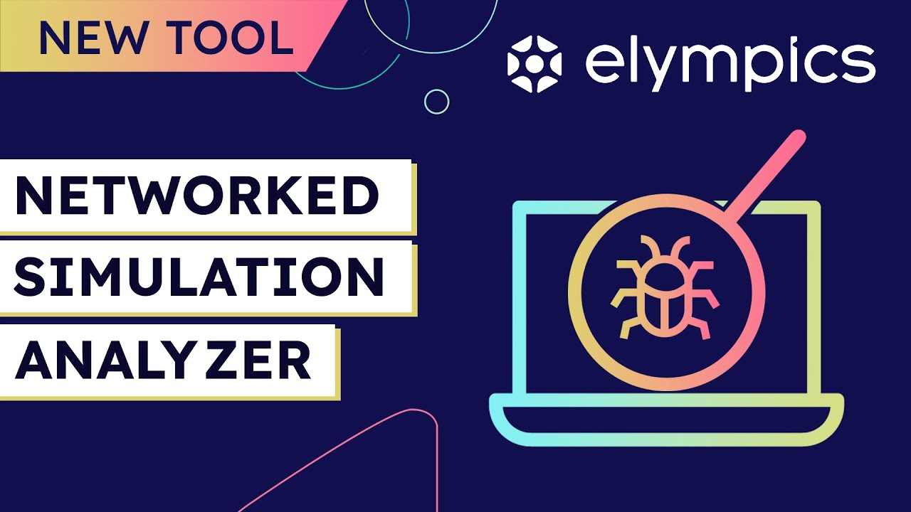 New tool from Elympics: Networked Simulation Analyzer - YouTube