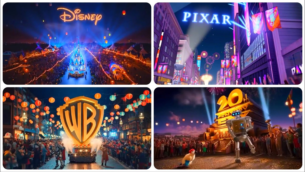 Movie Studios Take Over Parade! - YouTube