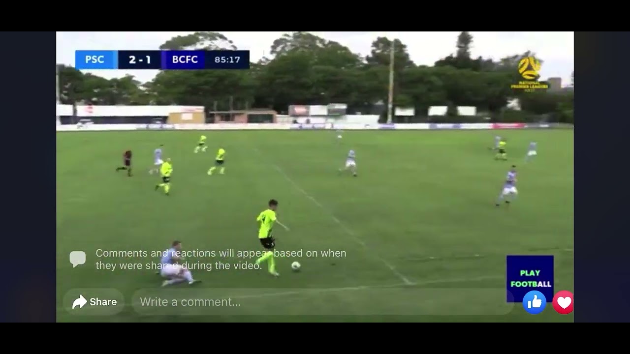 NPL v Perth Tackle and attack - YouTube