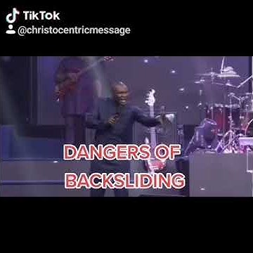DANGERS OF BACKSLIDING - APOSTLE JOSHUA SELMAN - YouTube