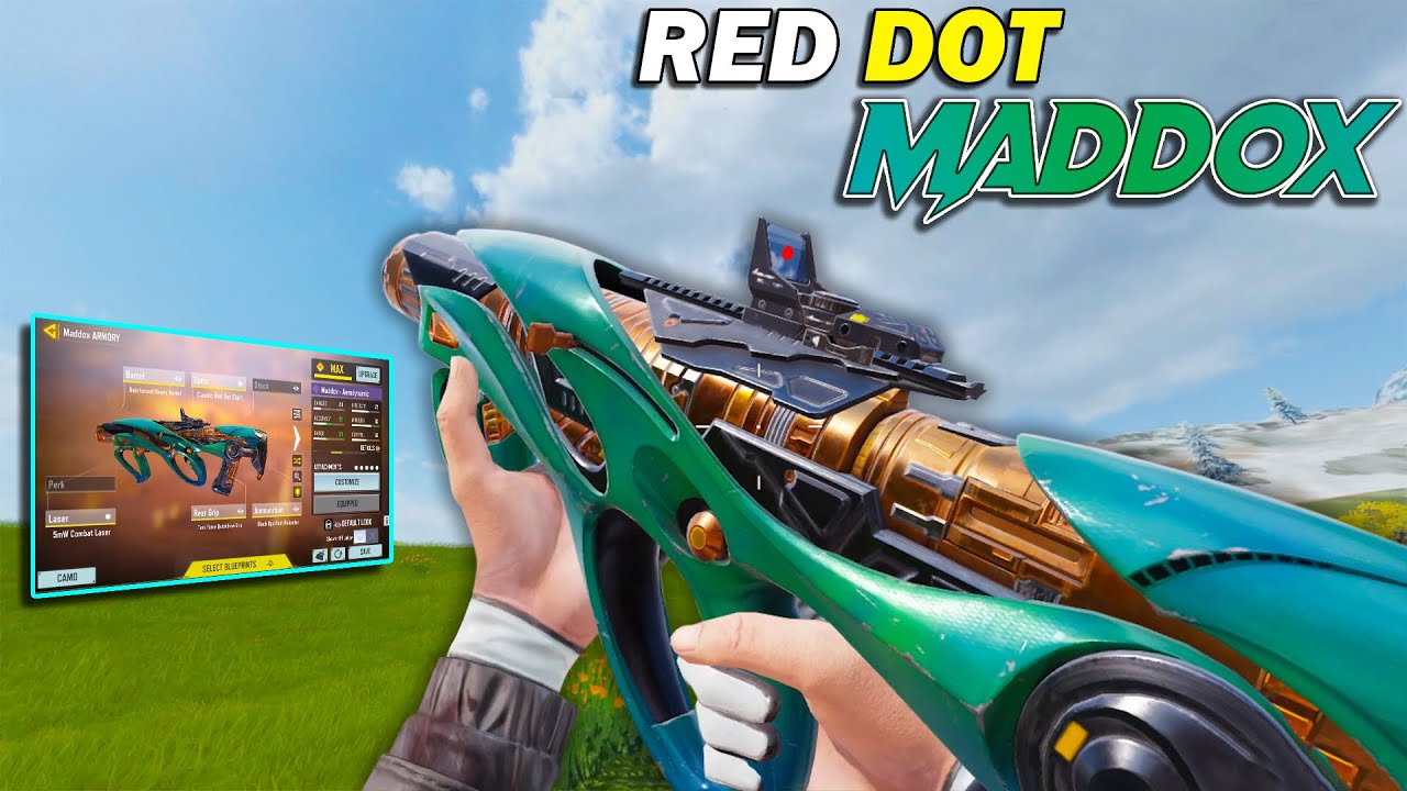 Best Red Dot MADDOX Gunsmith in Solo vs Squad!🤯| COD MOBILE BR - YouTube