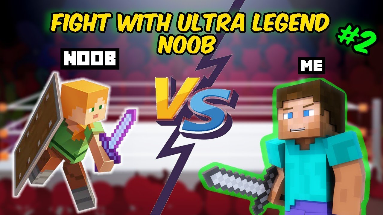 ultra legend noob VS ultra legend pro Minecraft multiplayer #2 - YouTube