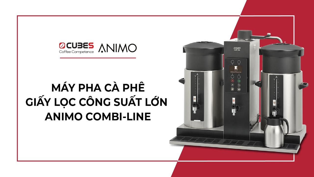 Animo | Máy pha cà phê giấy lọc công nghiệp Animo ComBi Line | Bulk ...