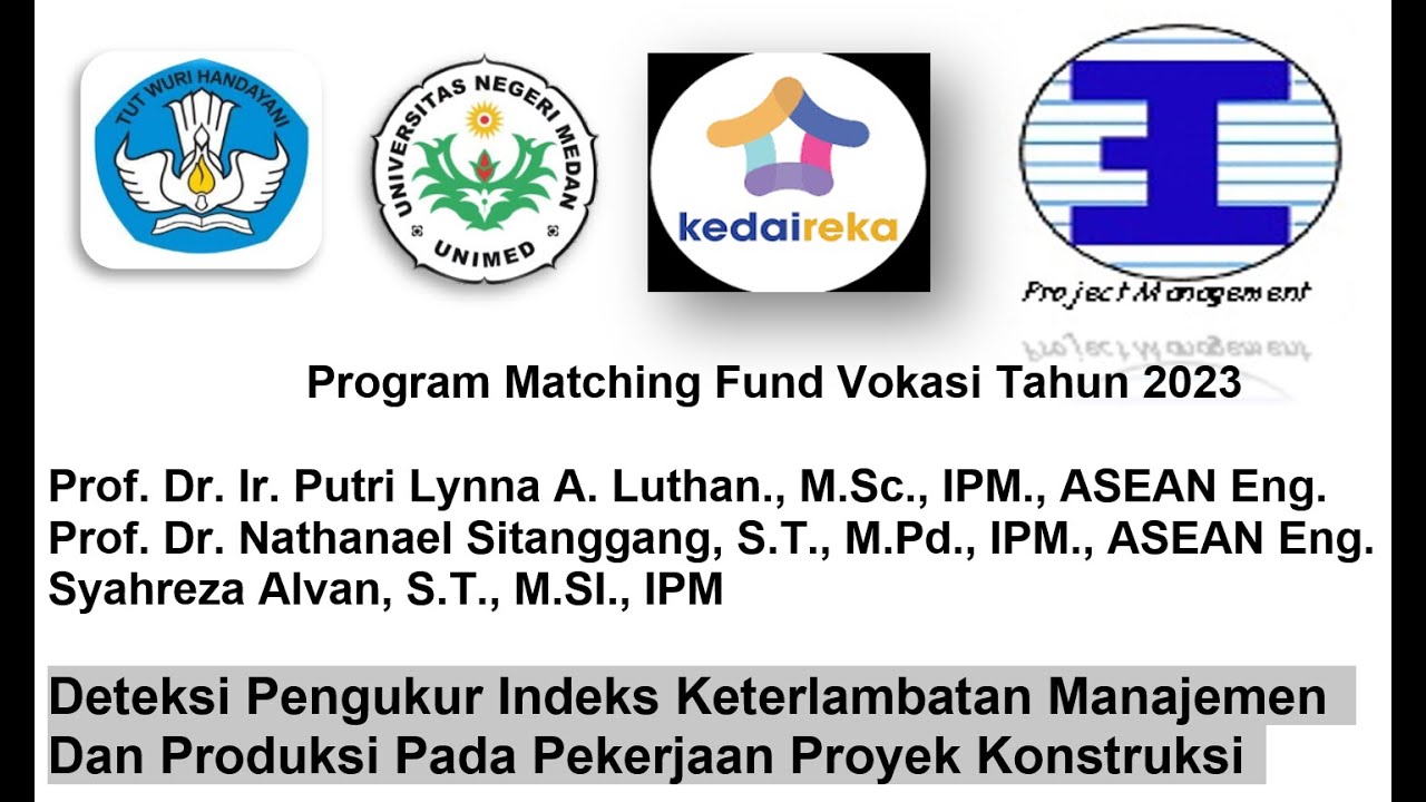 KEDAIREKA PUTRI LYNNA Program Matching Fund Vokasi Tahun 2023 - YouTube