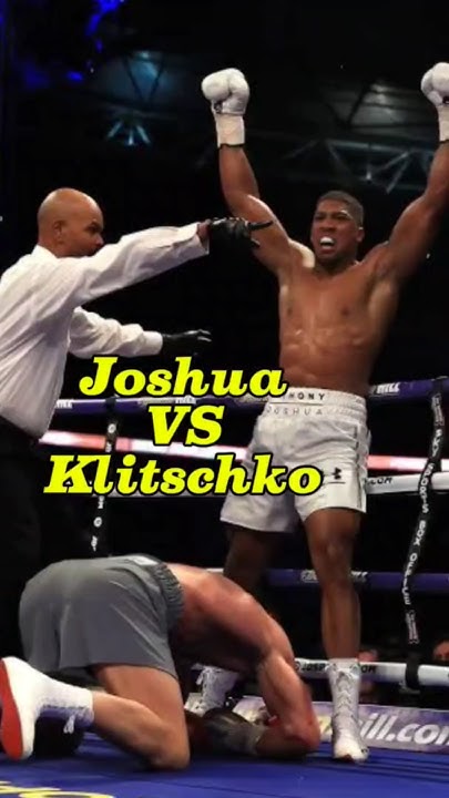 Anthony Joshua Knockout Vladimir Klitschko Fight Highlights - YouTube