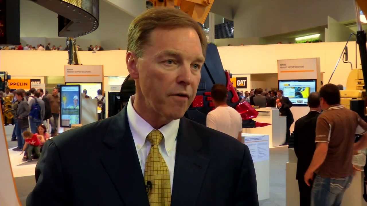Stu Levenick, Caterpillar Group President | bauma Munich - YouTube