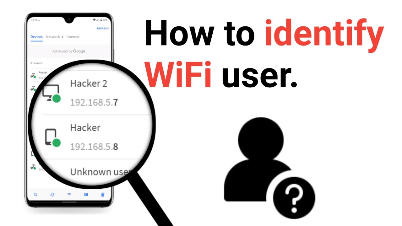How to identify WiFi user | Who use my wifi | Protect your WiFi from ...