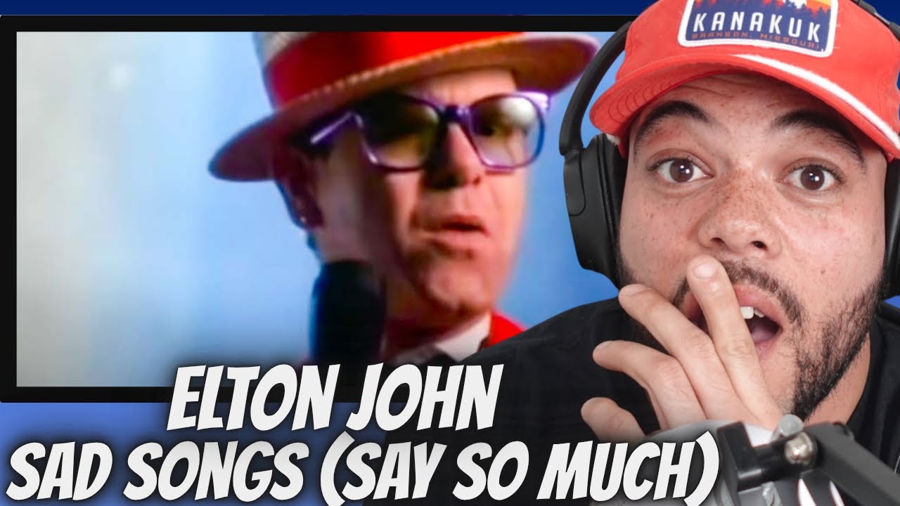FIRST TIME HEARING Elton John - Sad Songs (Say So Much) REACTION - YouTube