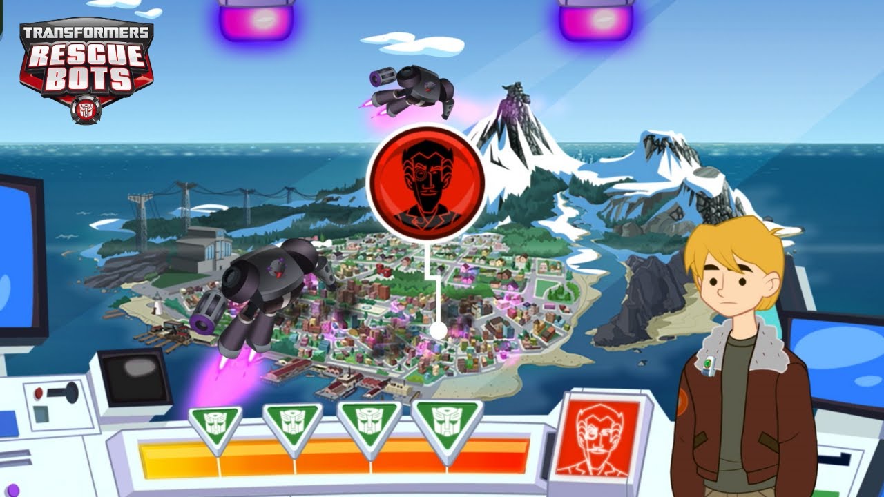 Transformers Rescue Bots: Hero 🤖 TEAM the Rescue Bots together to destroy the Morbot King! - YouTube