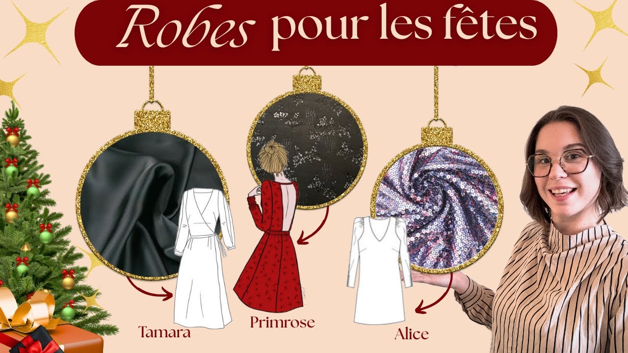 Vlog #2 : Je couds ma première robe en sequins !! + 2 robes de Maison ...