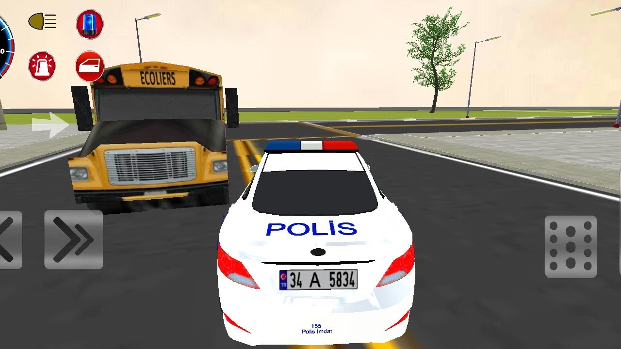 Real police car driving 2023-New gem android - YouTube