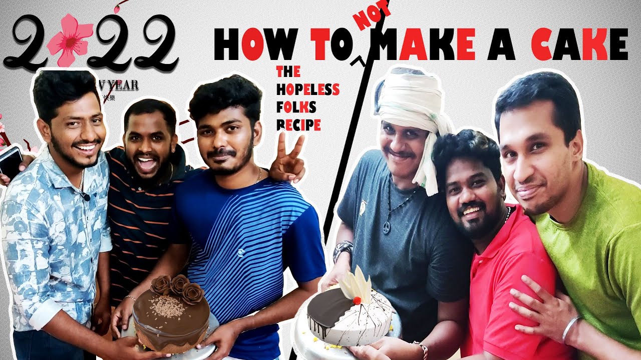 How To (Not) Make A Cake | The Hopeless Folks | THF - YouTube