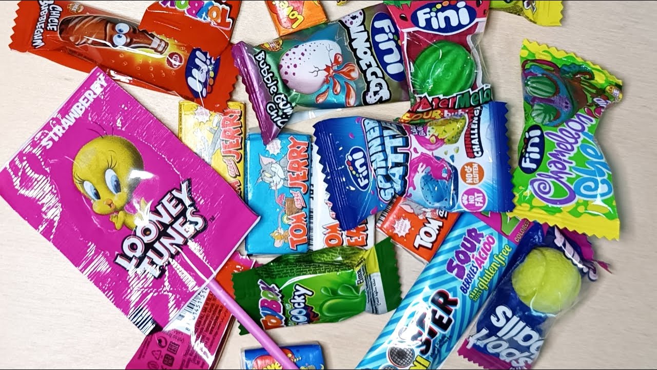 My yummy sweets unpacking - YouTube
