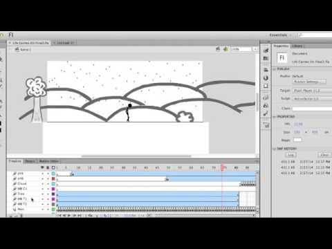 Adobe Flash CS6 - Animation Basics - YouTube