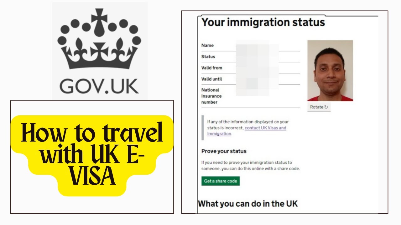 How to travel with UK E-VISA//Possible delays due to Personal Details #uk #evisa #travel #visa ...