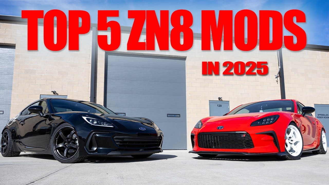 TOP 5 BEST modifications in 5 minutes for your BRZ/GR86 in 2025 - YouTube