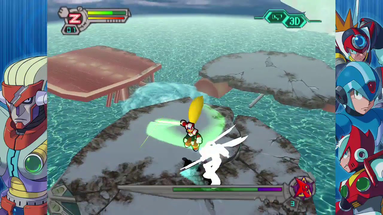 Mega Man X7 Splash Warfly - YouTube