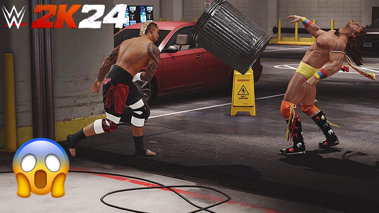 WWE 2K24 | GAMEPLAY | XBOX SERIES S | SOLO SIKOA VS ULTIMATE WARRIOR ...