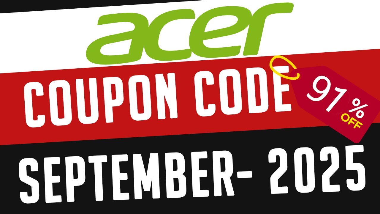 Acer Coupon Code 2025 🔥 2025 🔥 Updated Today 🔥Acer Discount Code 2025 - YouTube